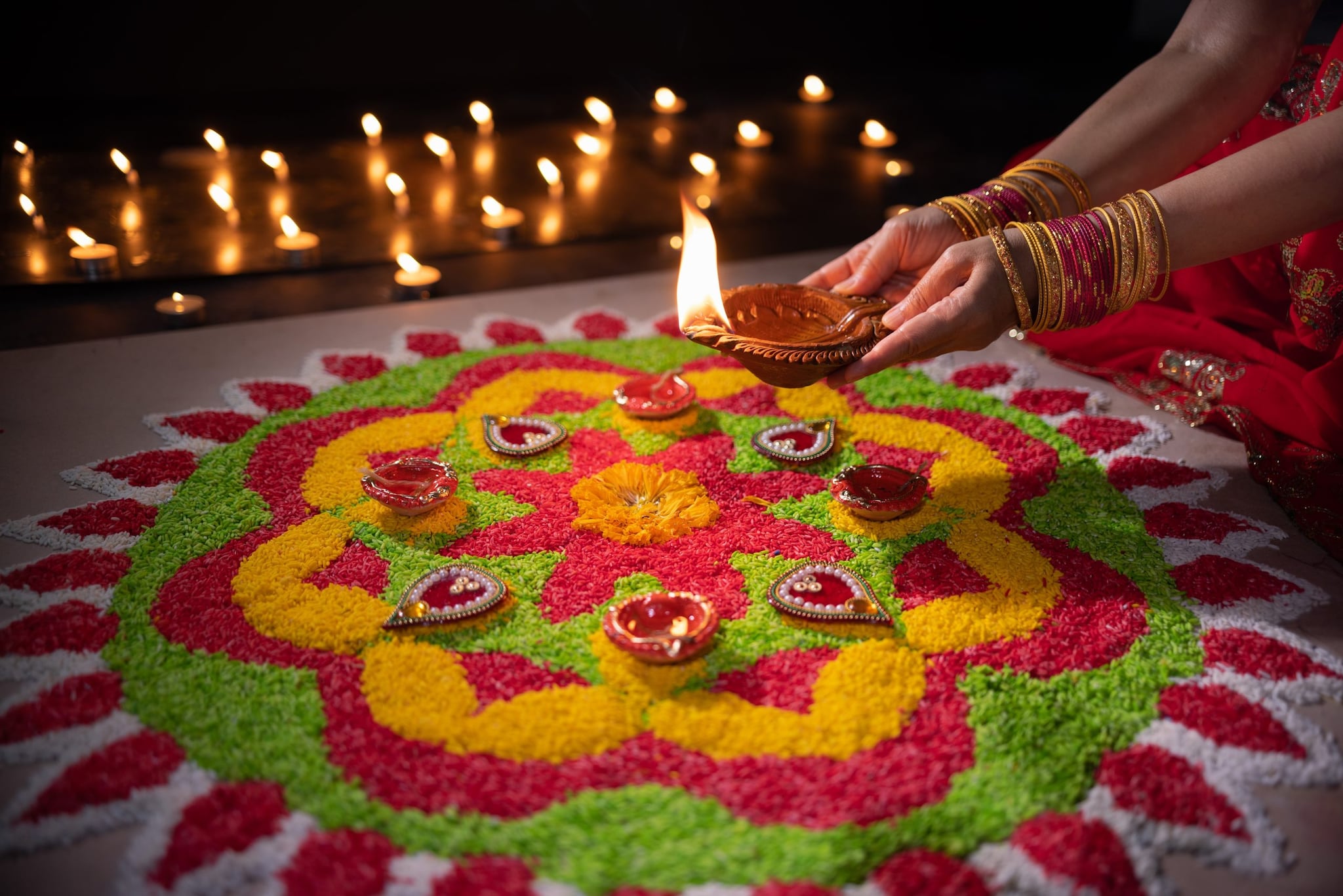 Diwali Rangoli Designs: Simple And Elegant Patterns For A Joyous ...