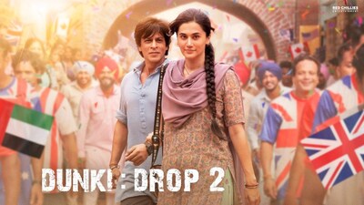 Dunki Song Lutt Putt Gaya: Taapsee Pannu Holds Shah Rukh Khan’s Hand In ...