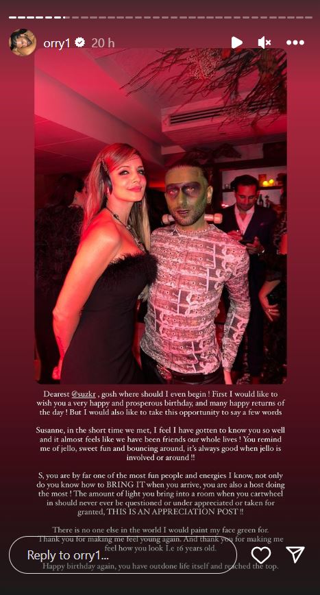 Internet Personality Orry’s Halloween Look Has Everyone’s Attention ...