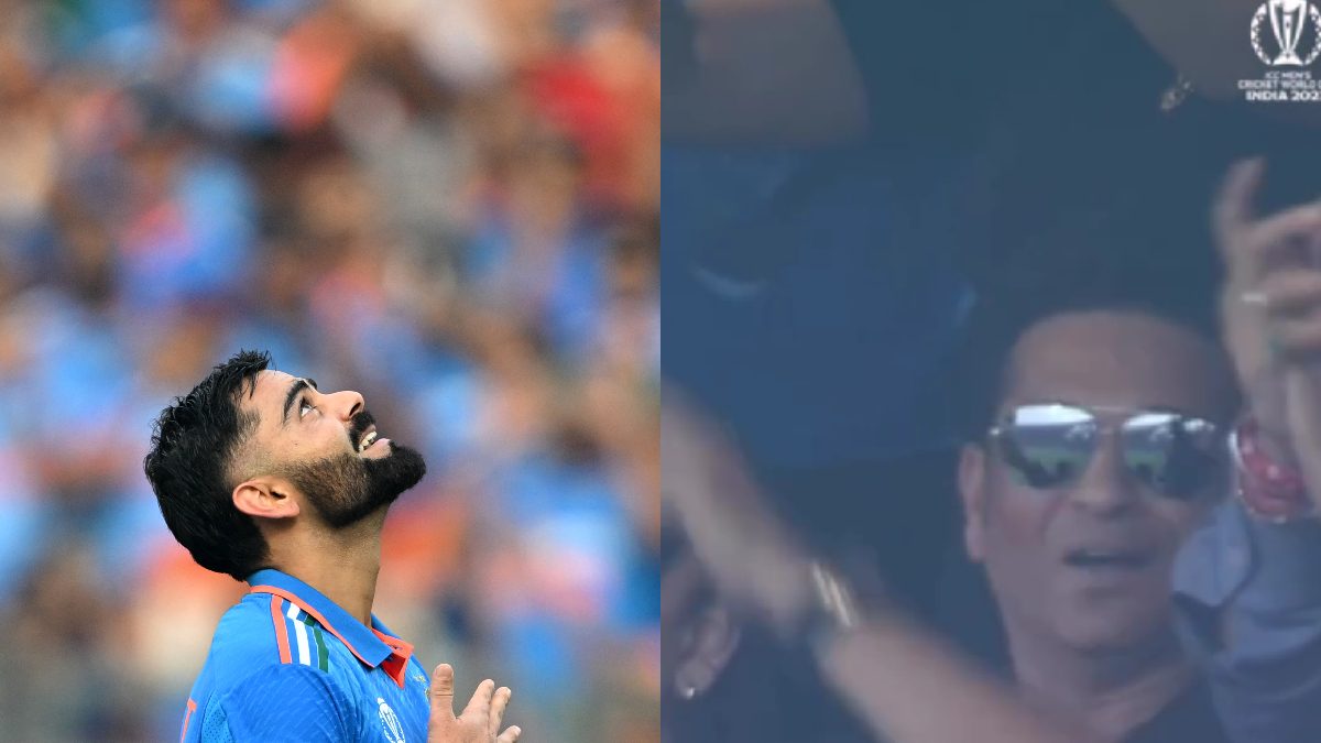 Watch: Virat Kohli Bows Down to Sachin Tendulkar After Hitting 50th ODI ...