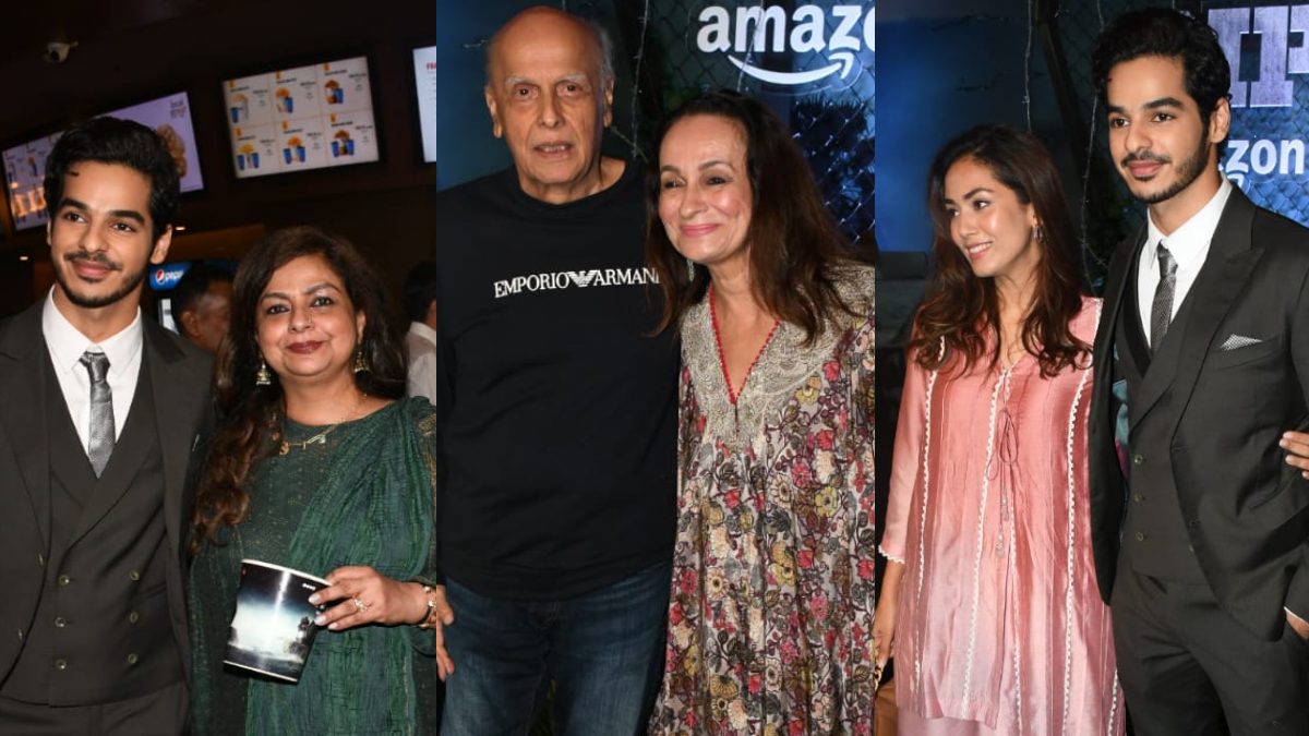 Pippa Screening: Neelima Azeem, Mira Rajput Cheer For Ishaan Khatter ...