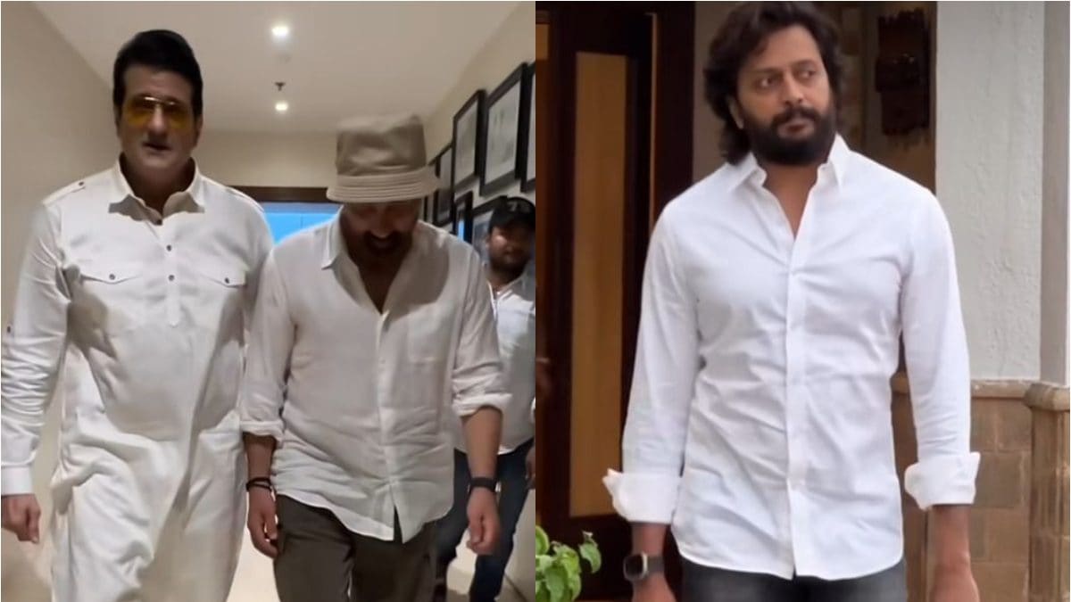Raj Kumar Kohli Prayer Meet: Sunny Deol, Riteish Deshmukh And ...