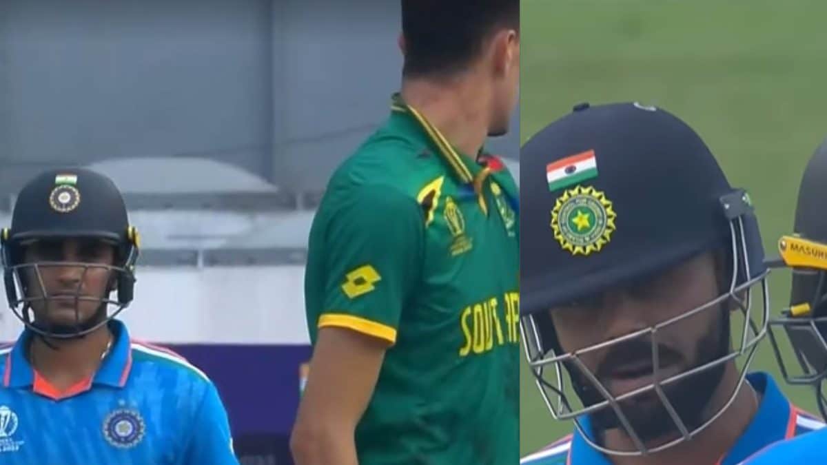 IND vs SA: Virat Kohli Calms Fired-up Gill as Marco Jansen Stares ...