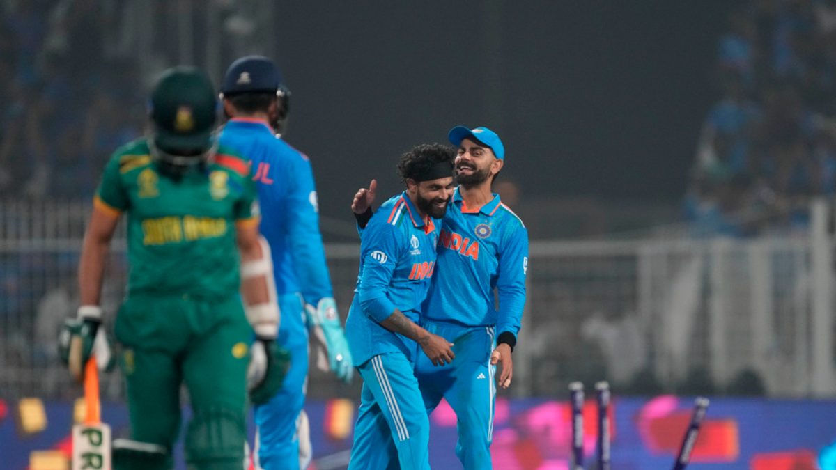World Cup 2023: Ton-up Virat Kohli, Ravindra Jadeja's Fifer Keep India ...