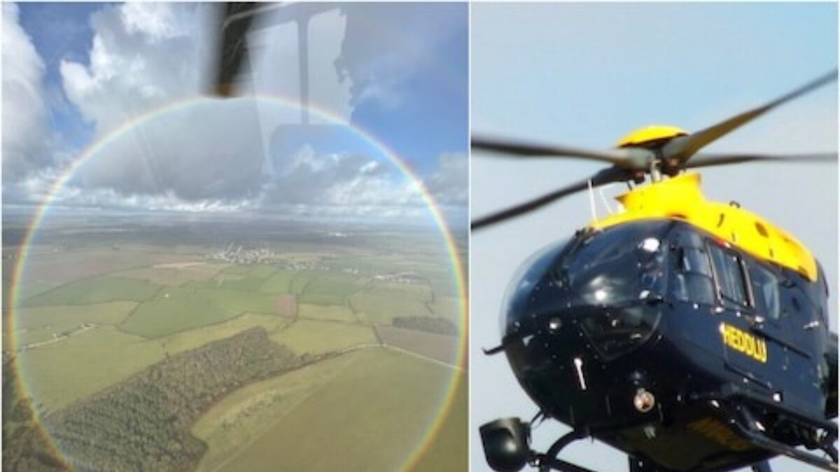 Ever Seen A Full-circle Rainbow? Photo Of This Rare Phenomenon Viral ...