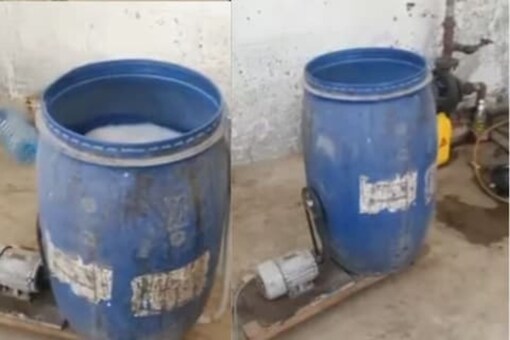 Watch: Man Makes 'Desi' Washing Machine Using Motor And Drum - News18