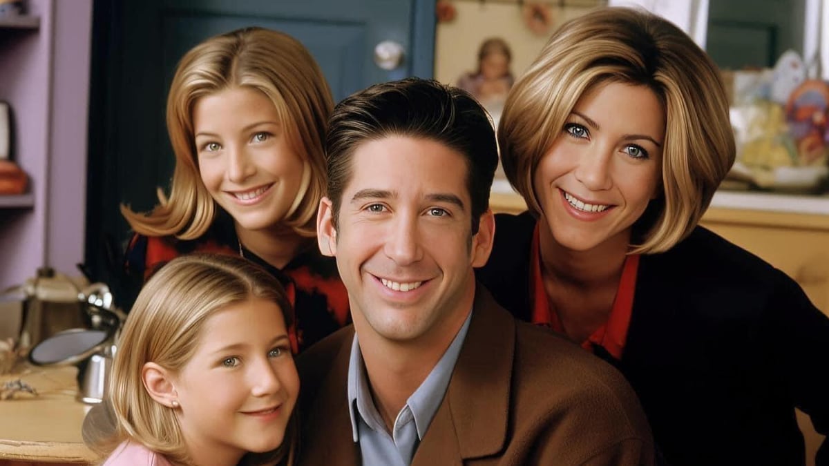 The Iconic 'FRIENDS' With Kids, Courtesy Of AI | Viral News - News18