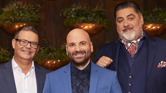 Former Masterchef Australia Judges George Calombaris, Gary Mehigan, and ...