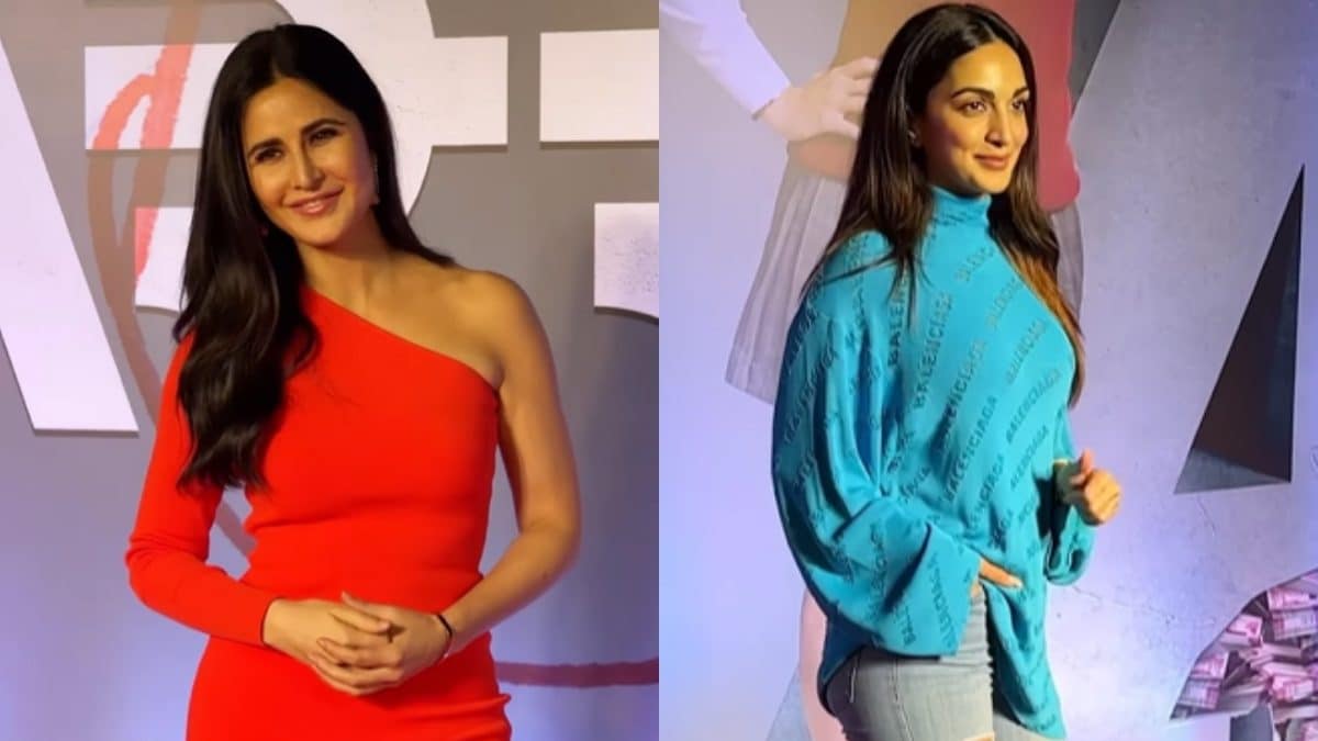 Katrina Kaif, Kiara Advani Share A Warm Hug At Farrey Screening, Fans ...
