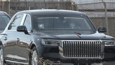 Chinese President Jinping Landed US In Hongqi N701 During APEC Summit | Auto News - News18