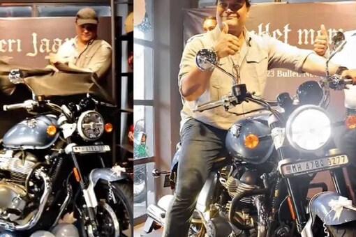 Watch: CID Fame Actor Dayanand Shetty Gifts Himself RE Super Meteor 650 ...