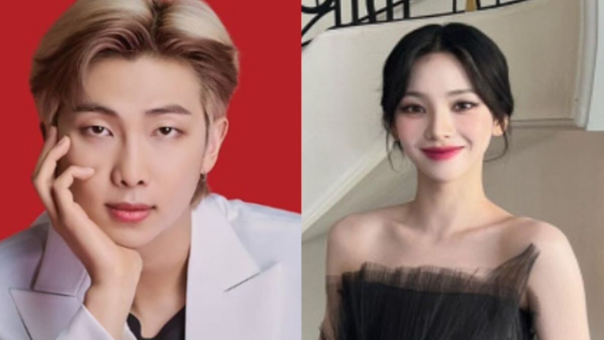 BTS’ RM And Aespa’s Karina Dating Rumours Excite Fans - News18