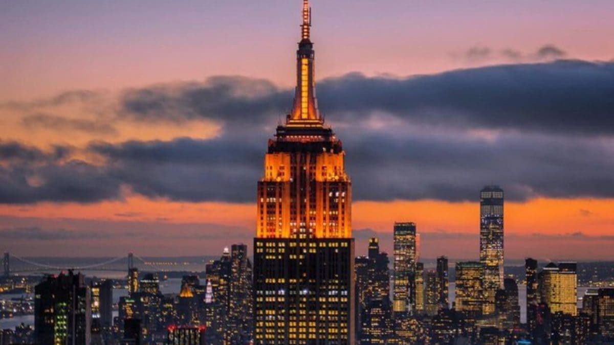 New York City’s Empire State Building Lights Up in Orange to Observe ...