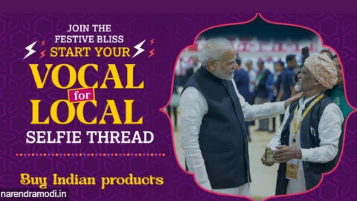 PM Modi Goes ‘Vocal for Local’ for Diwali, Asks Citizens to Post ...