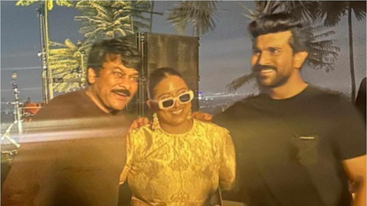 Chiranjeevi Dances as Raja Kumari Performs SRK's Jawan Song For Him on ...