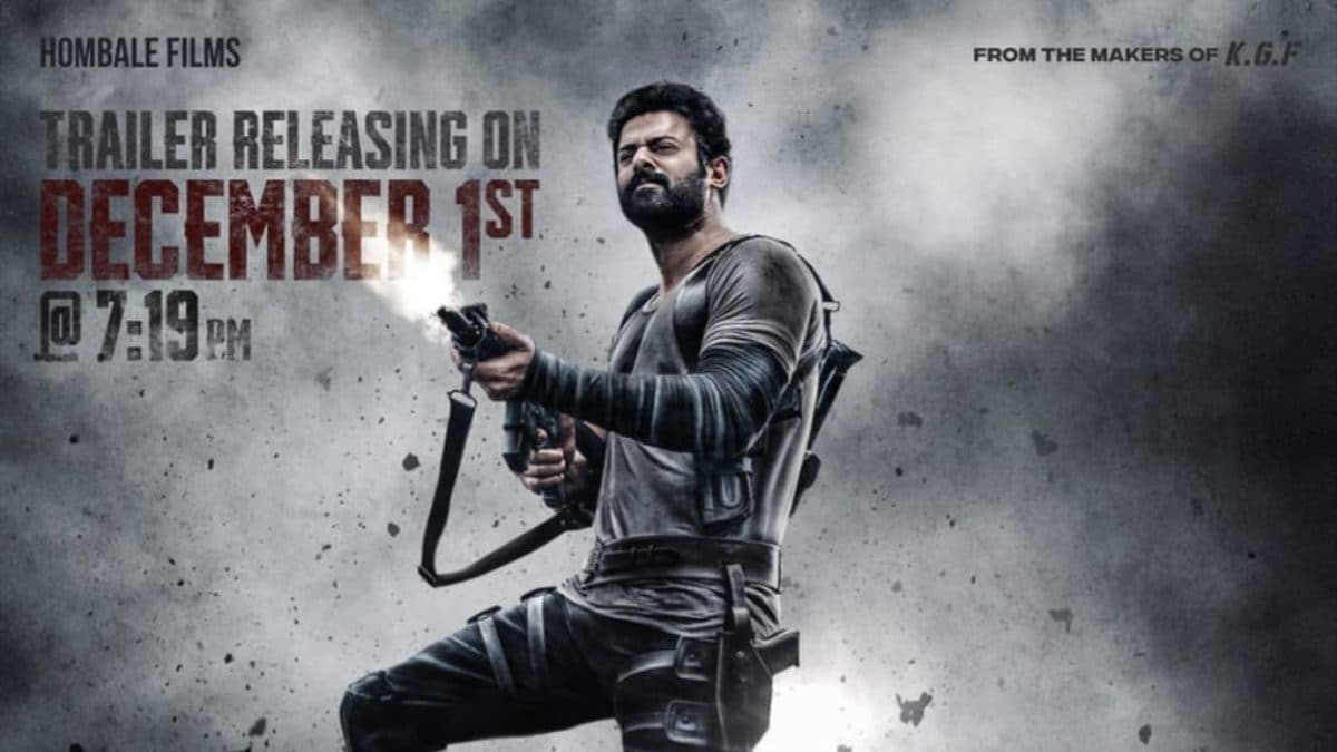 Prabhas Drops New Poster of Salaar, Reveals Trailer Releasing on This ...