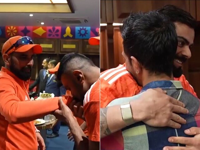 Ashwin Kisses Shami's Hands, Chahal Hugs Kohli: How Team India ...