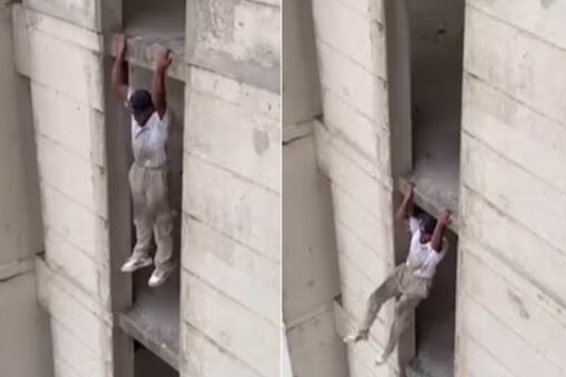Watch: Man Swings Down 8-Storey Building In 27 Seconds, Internet Can't ...