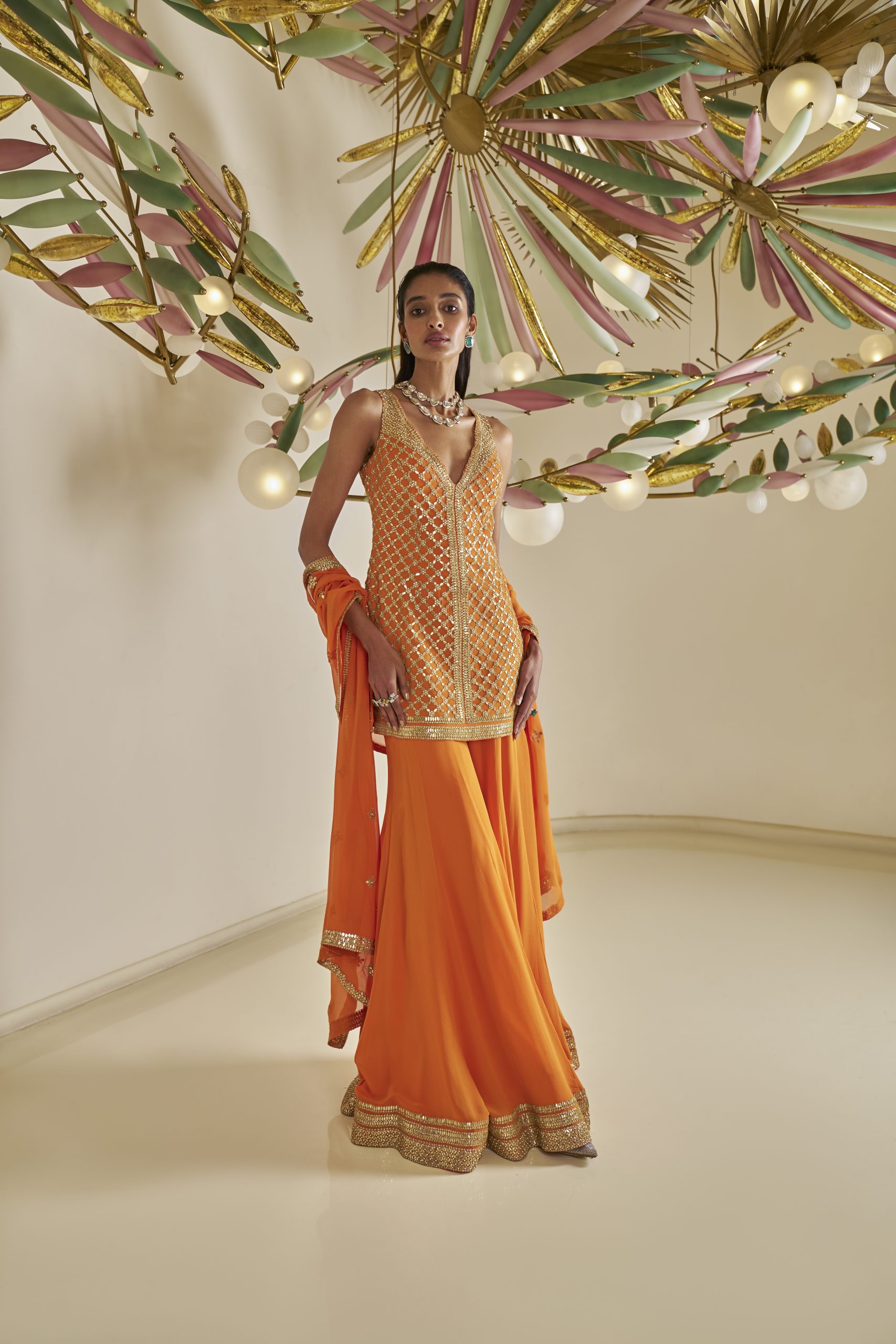 A Sharara Start To The Wedding Season With A Modern Twist To The Indian ...