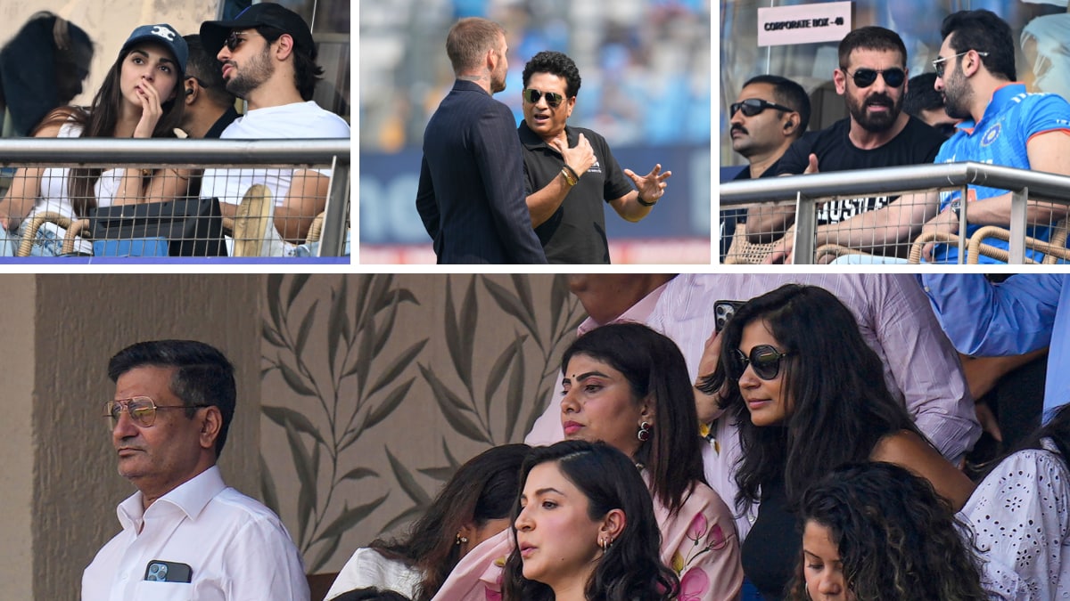 ICC Cricket World Cup 2023: David Beckham, Anushka Sharma and Ranbir ...