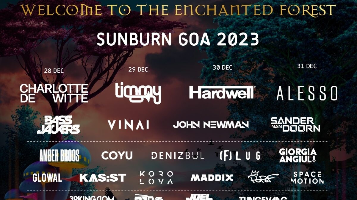 Hardwell, Alesso, Timmy Trumpet, Charlotte De Witte, Check Out Sunburn ...