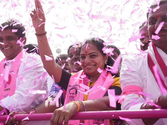 BRS’s Election Rallies in Telangana Look like Victory Rallies: MLC K Kavitha on Campaign Trail ...