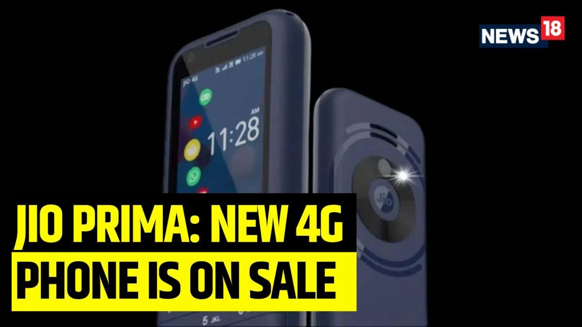 Jio’s new 4G feature phone Prima goes for sale - News18