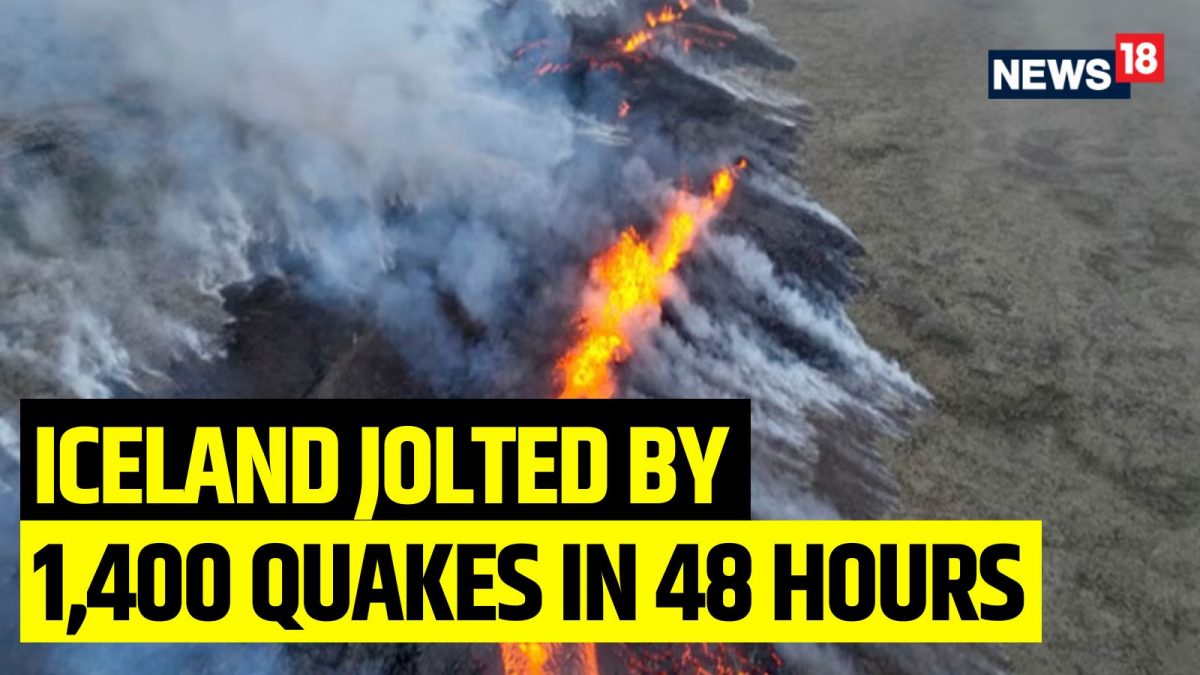 Thousands of earthquakes rattle Iceland as officials warn of potential ...