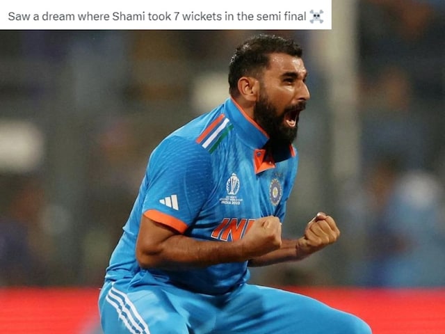 This Guy Predicted Mohammed Shami's 7-Wicket Haul Against New Zealand ...