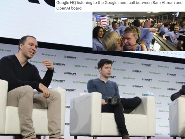 Did Microsoft-backed OpenAI Fire Sam Altman on 'Google Meet'? Internet ...