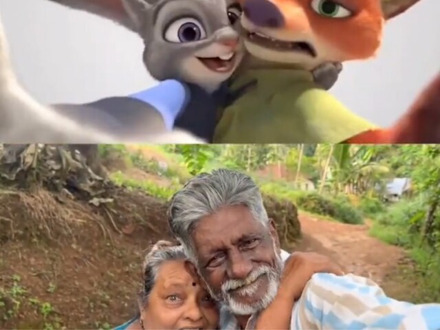 Internet Awestruck With Elderly Couple's Recreation of Zootopia Selfie ...