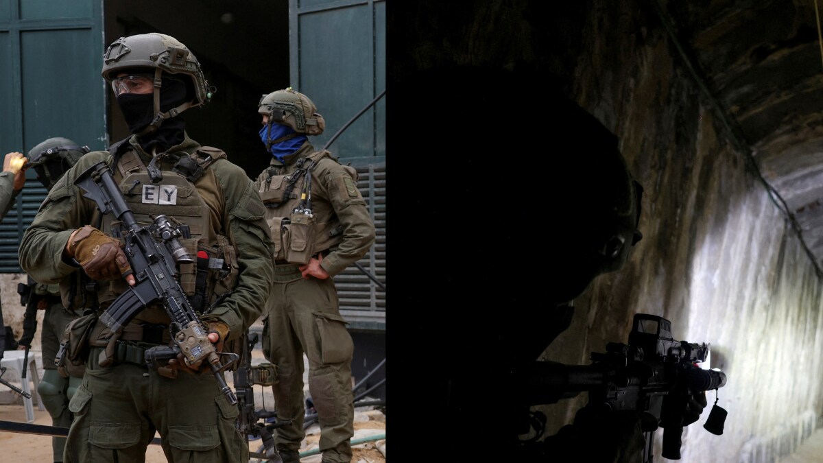 WATCH: Israel Shows Two-Meter-High Hamas Tunnel, 'Terror Facility ...