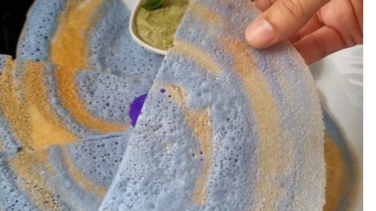 Move Over Chocolate Maggie, This Blue Pea Dosa Is The Latest Food ...