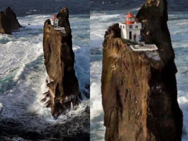 This Lighthouse, Six Miles From Icelandic Coastline, Is One Of The Most ...