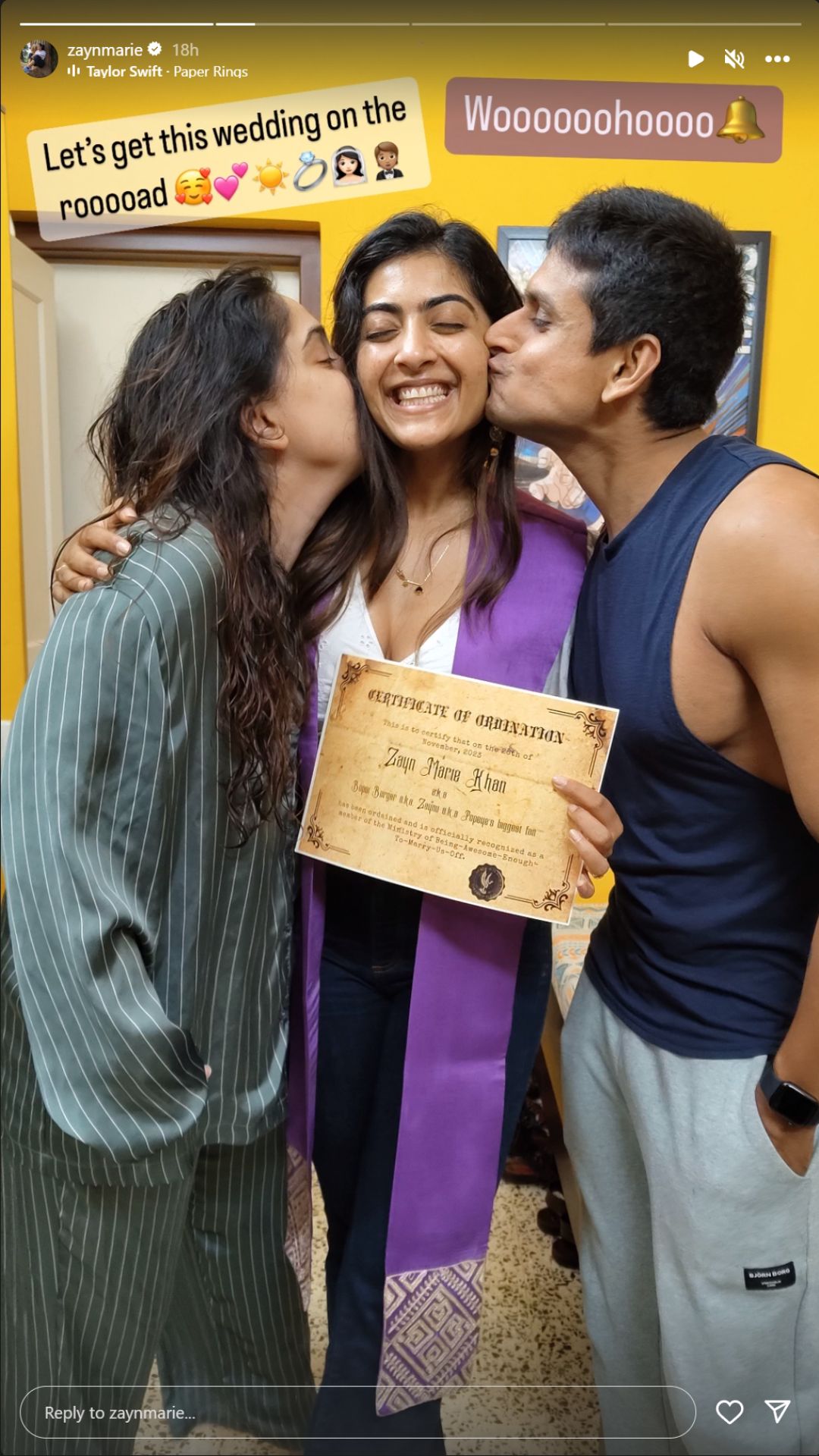 Made In Heaven Fame Zayn Marie To Officiate Cousin Ira Khan’s Wedding ...