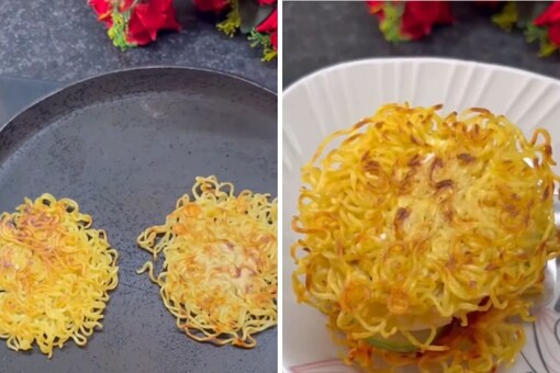 The Award For The Most Bizarre Food Recipe Goes To Maggi Burger - News18