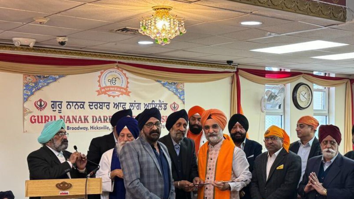 Indian Ambassador Taranjit Sandhu Honoured at US Gurudwara in Long ...