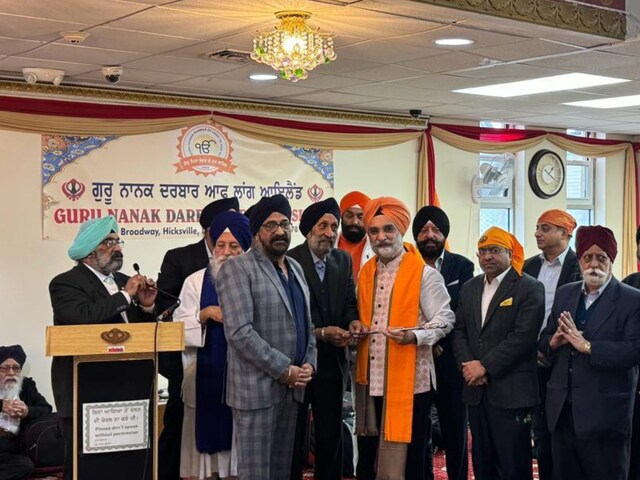 Indian Ambassador Taranjit Sandhu Honoured at US Gurudwara in Long ...