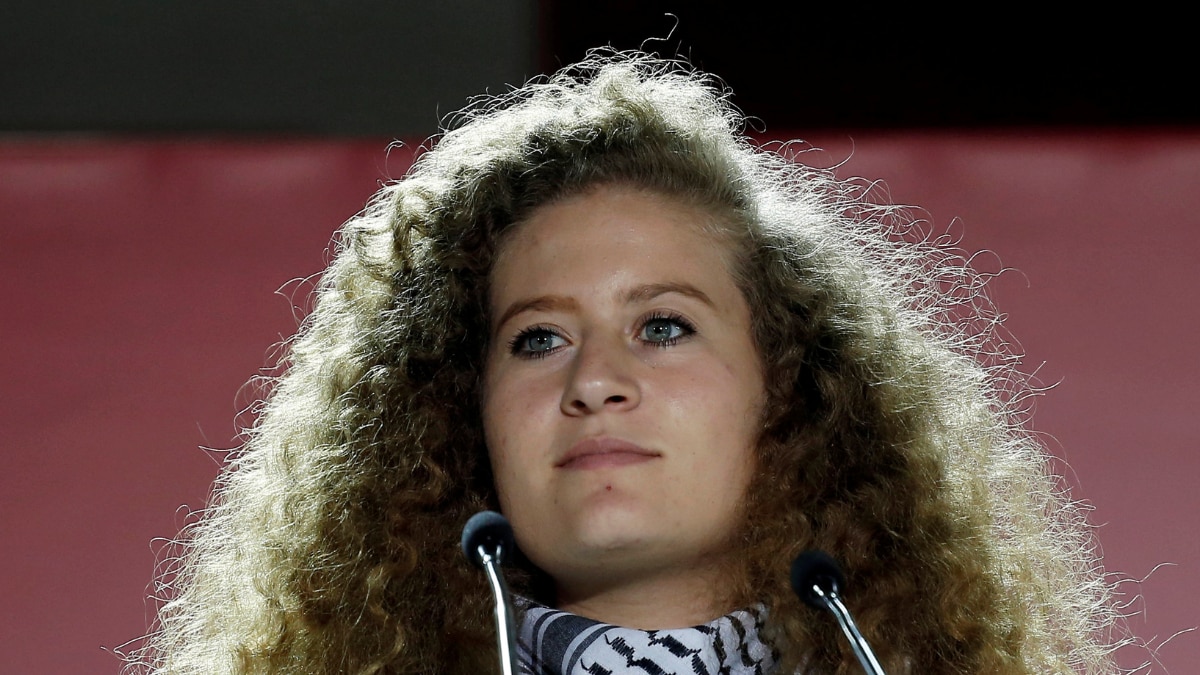 Who is Ahed Tamimi? Famous Palestinian 'Icon' on List of 50 Prisoners ...