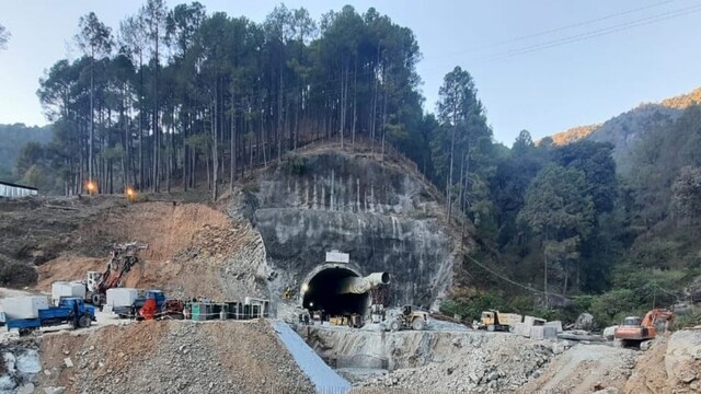 Uttarkashi Tunnel Collapse Day 10: Trapped Men Come on Camera, Get ...