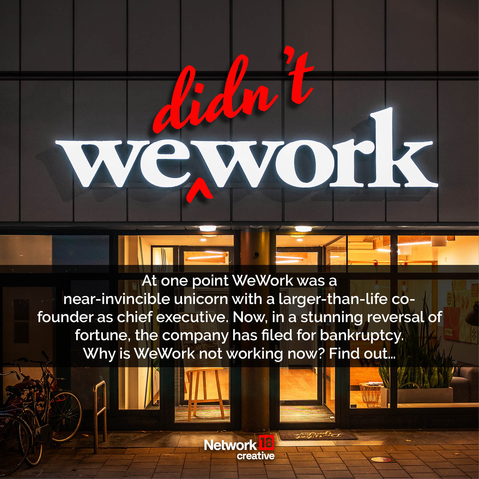Rise & Epic Fall Of WeWork