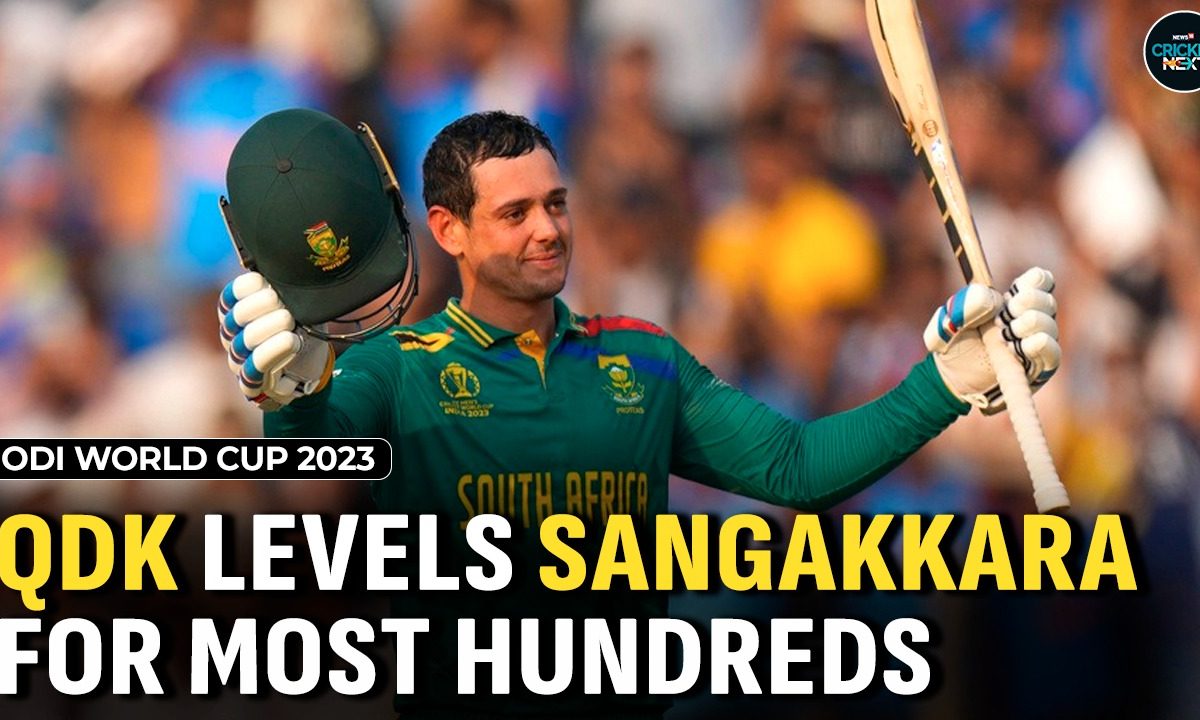 Quinton De Kock levels Kumar Sangakkara for most hundreds in one ODI ...
