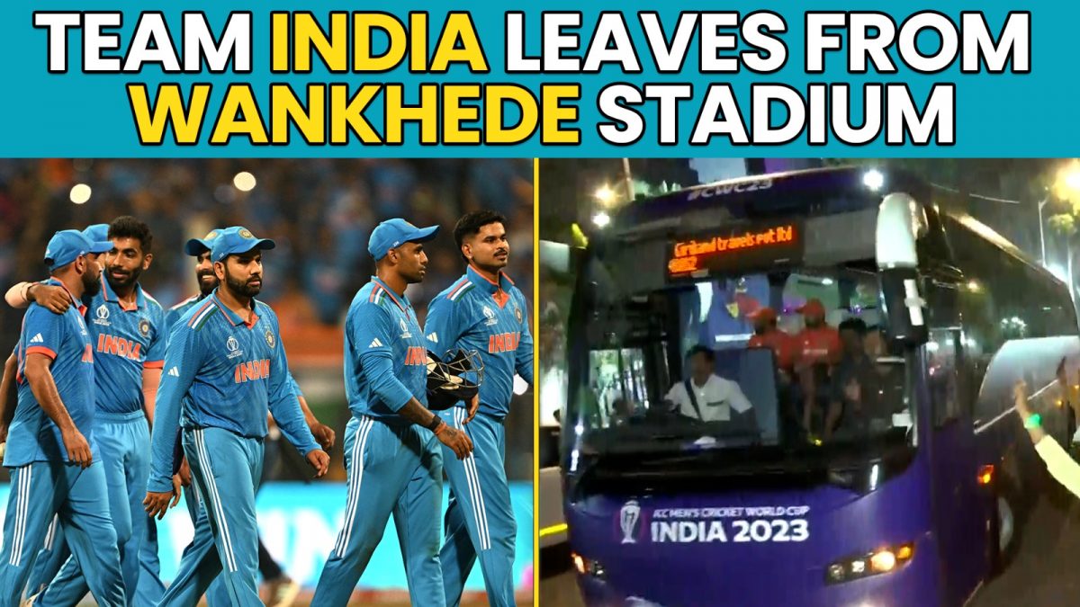 Team India Departs From Wankhede Stadium After Defeating Sri lanka - News18
