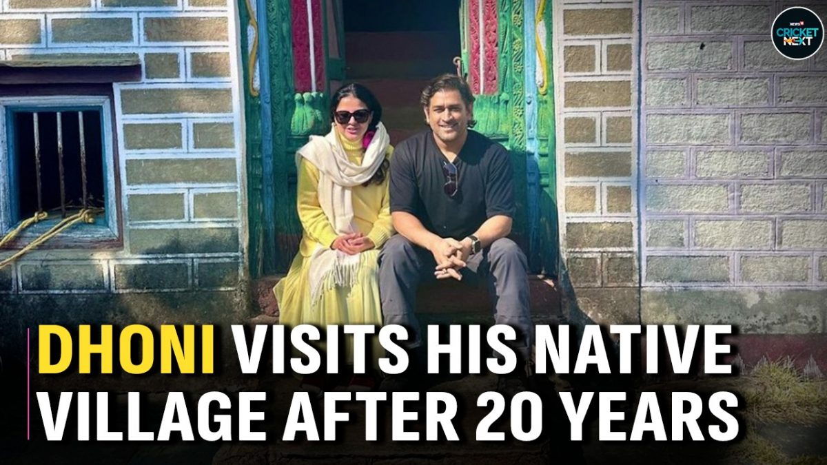 MS Dhoni Visits Native Place in Uttarakhand After 20 Years - News18