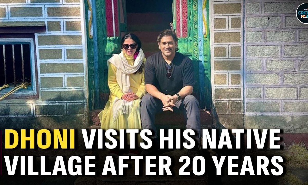 MS Dhoni Visits Native Place in Uttarakhand After 20 Years - News18