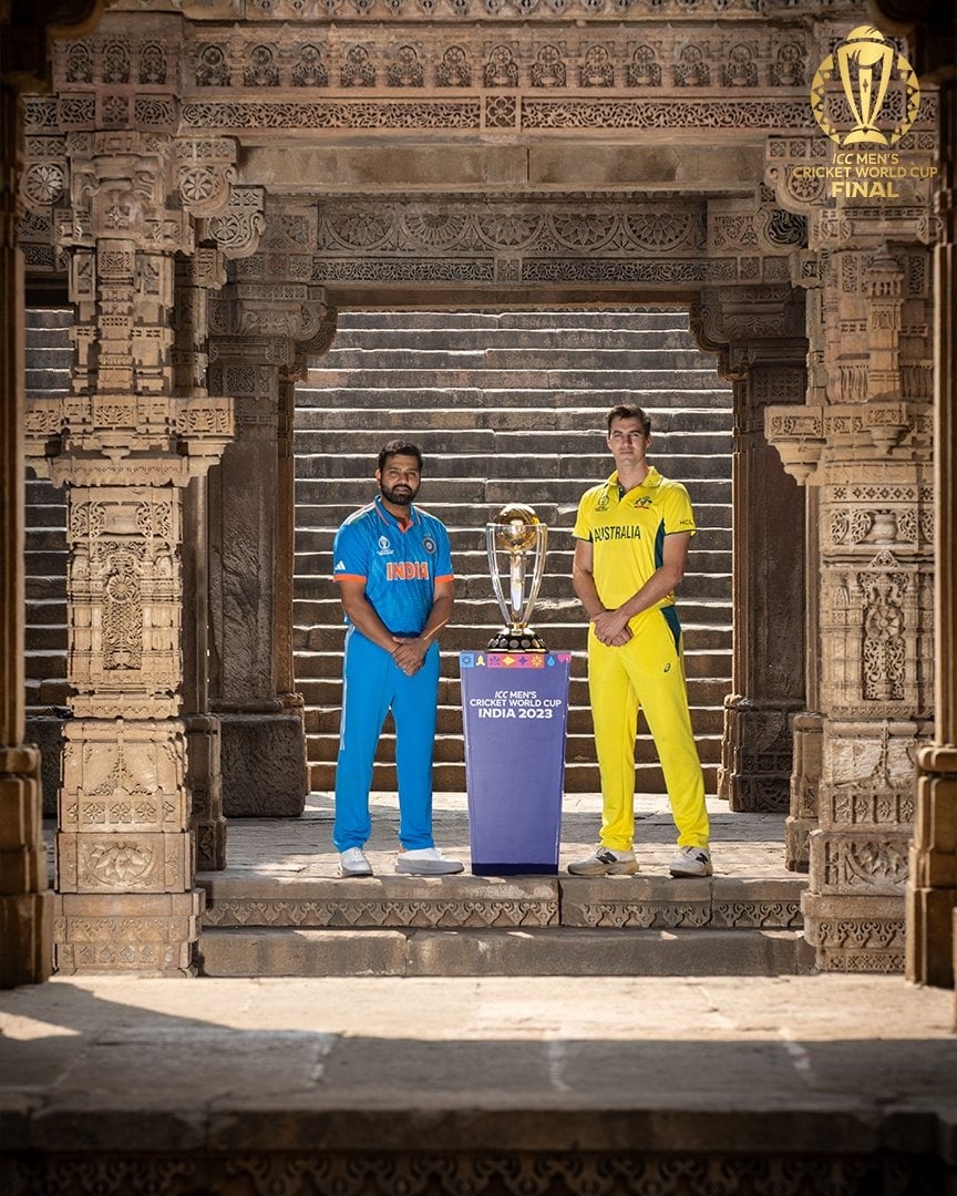 Check Rohit Sharma and Pat Cummins' Photoshoot With ODI World Cup ...