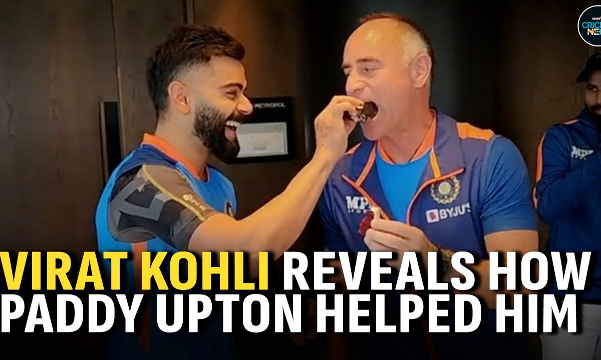 Virat Kohli reveals how Paddy Upton helped him during his lean patch ...