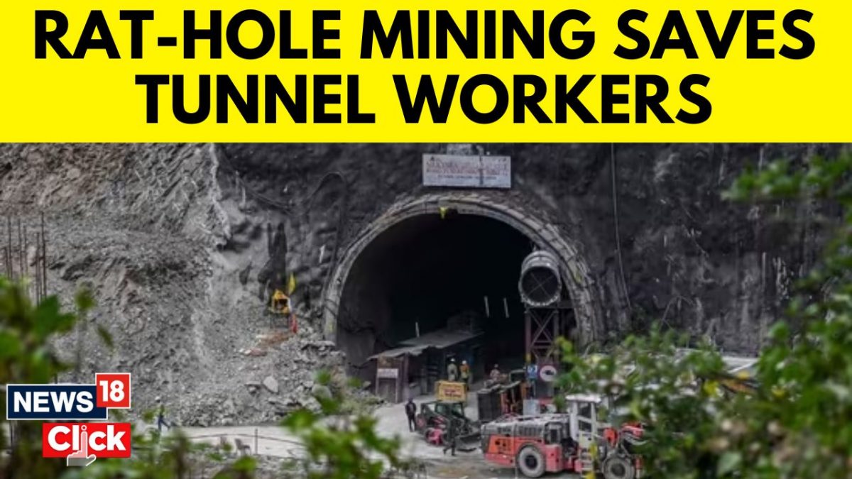 Rat hole mining saves tunnel workers - News18