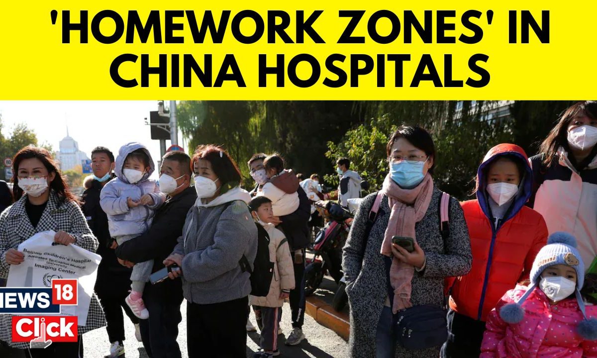 Hospitals in China setup homework zones for students - News18