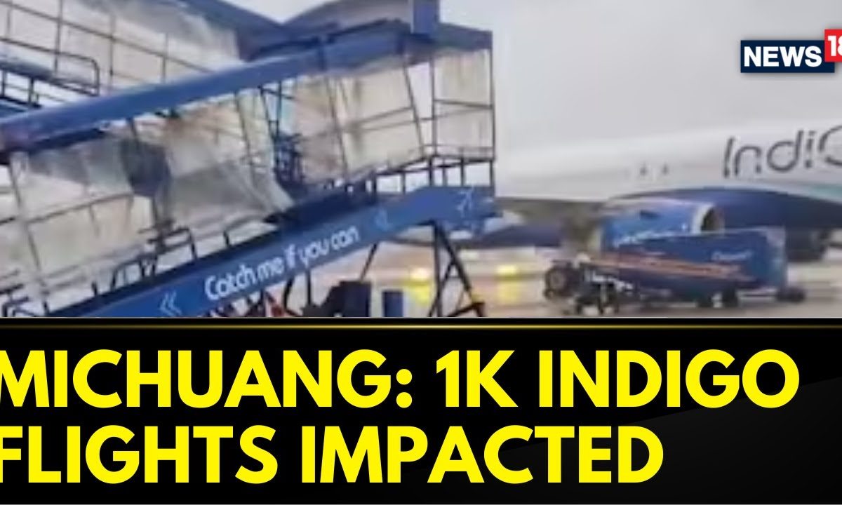 Cyclone Michuang Updates | Andhra Pradesh Hit By Intense Rain As ...